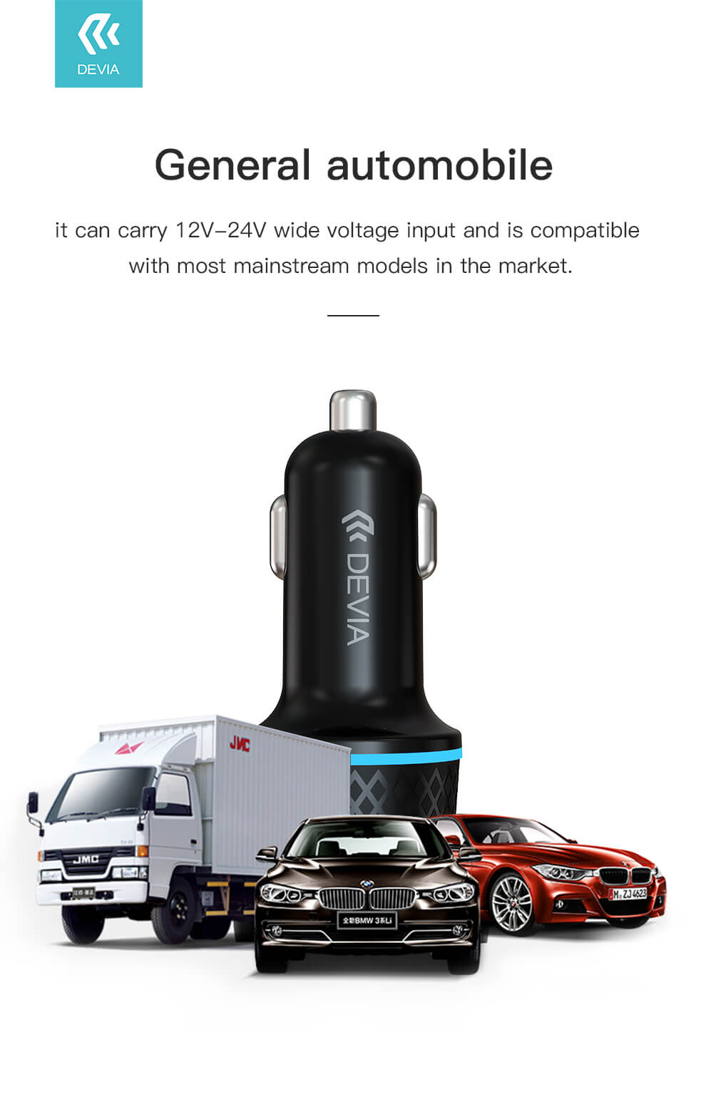 Devia Extreme Speed Series Quick Car Charger