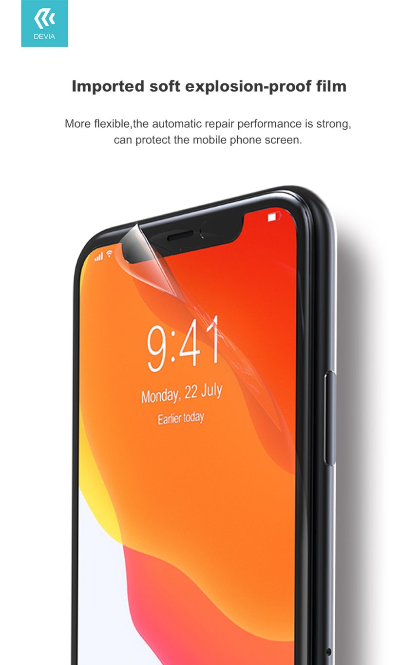 Intelligent Tpu Soft Protective Front Film (Update) (50Pcs) - My Devia Global